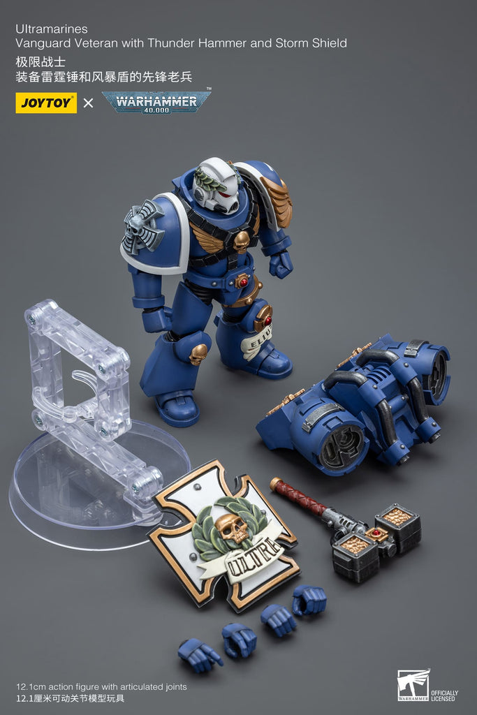 Ultramarines Vanguard Veteran with Thunder Hammer and Storm Shield ...