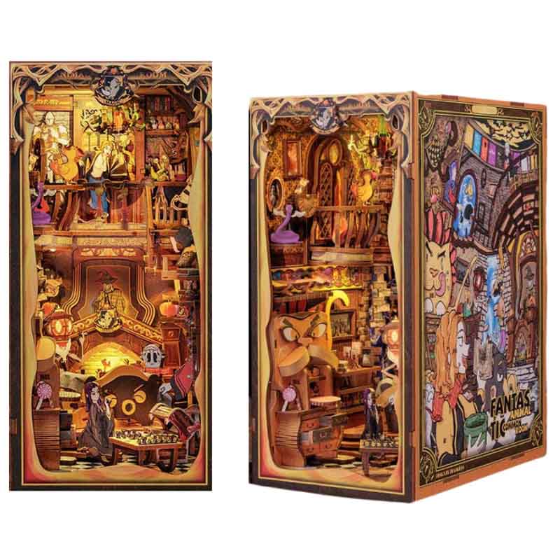 Fantastic Animal Common Room Book Nook Cutebee RK03B – Playmore Toys