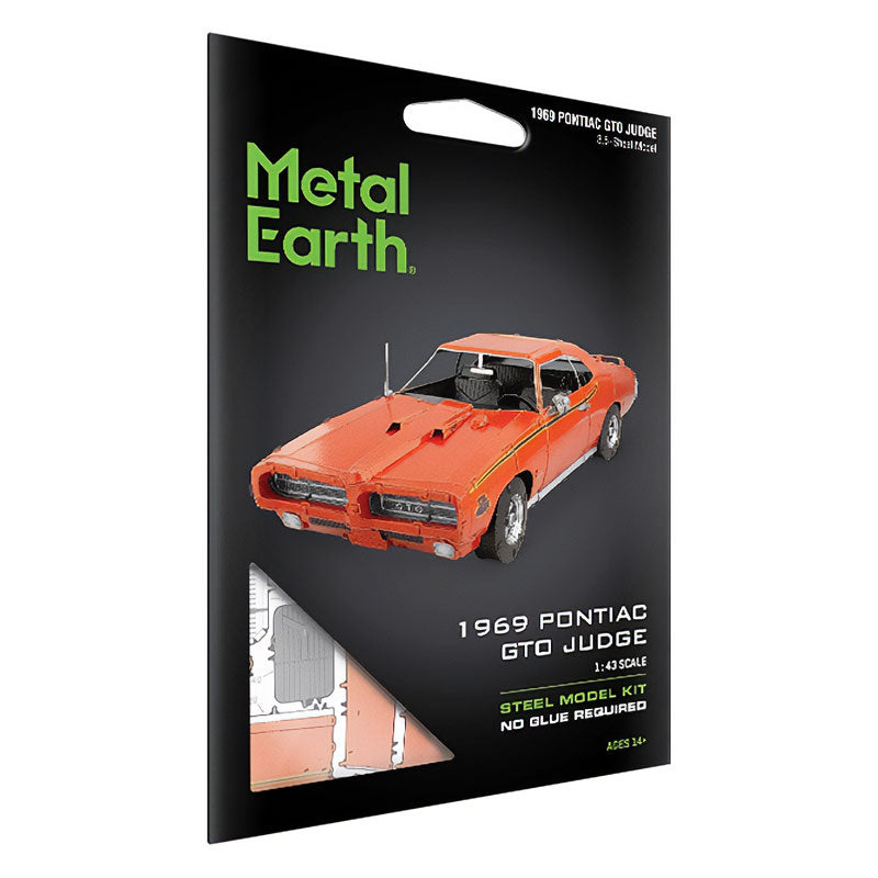 Auto 1969 Pontiac GTO Puzzle 3D Metalearth ME1027 – Playmore Toys
