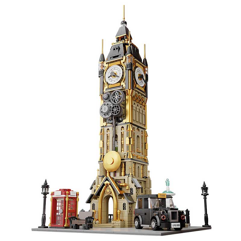 Torre de Reloj Steampunk Bloques Armables Pantasy 85008 – Playmore Toys