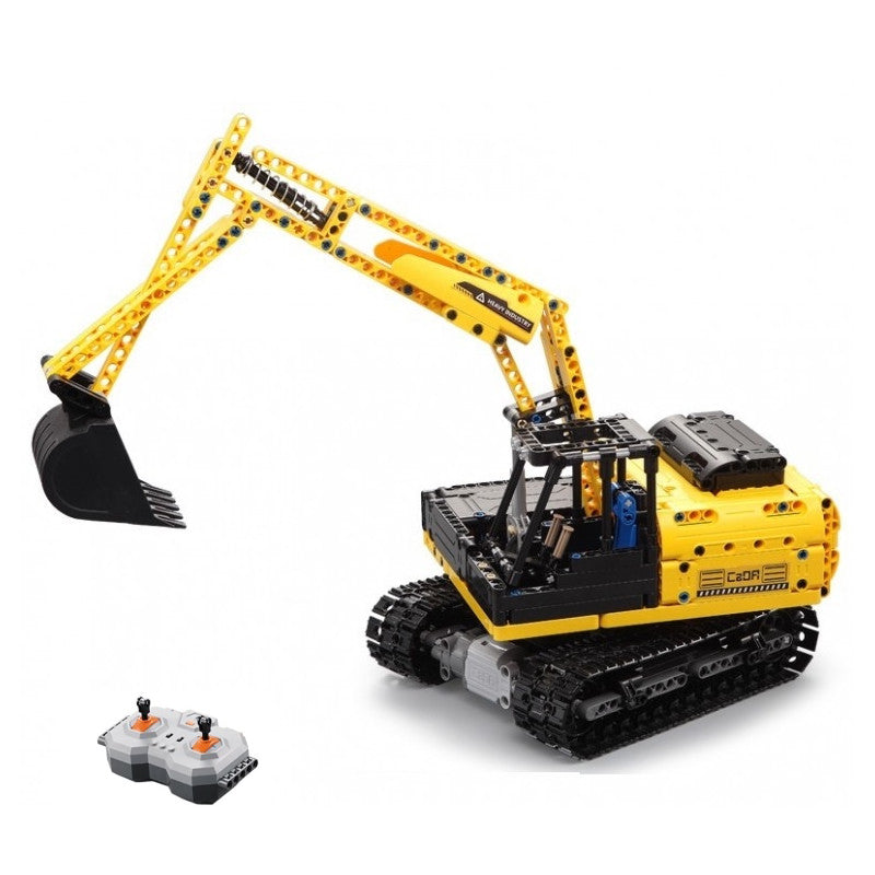 Excavadora Radio Control Bloques Armable 544 Piezas CaDA Blocks ...